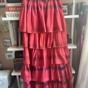 LoveShackFancy | Skirts | Loveshackfancy Julieta Tartan Ruffle Skirt ...